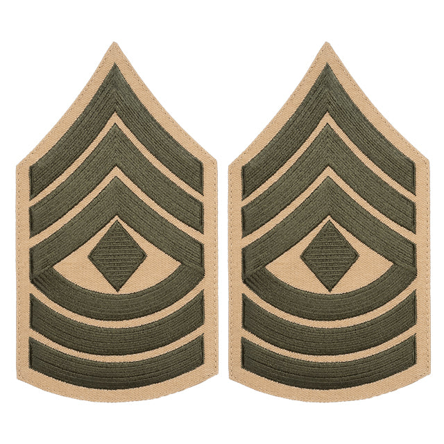 U.S. Marine Corps USMC First Sergeant (1stSgt) E-8 Rank Chevron Patche ...